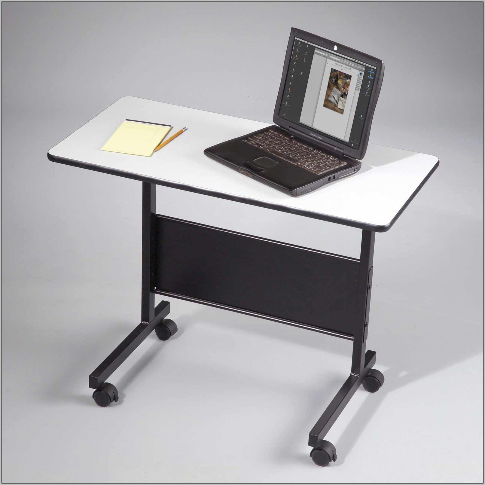 Portable Computer Desk On Wheels Download Page Home Design Ideas