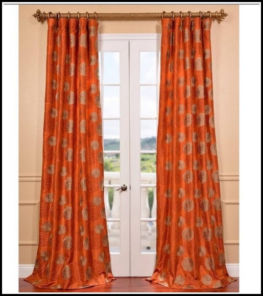 Burnt Orange And Teal Curtains Curtains Home Design Ideas